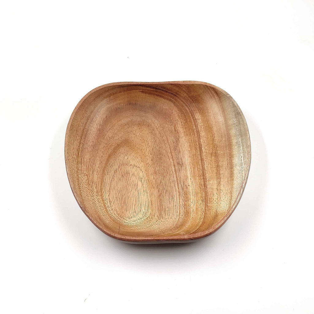 Wooden Mahogany Apple Shaped Platter – The Artisan Foundation